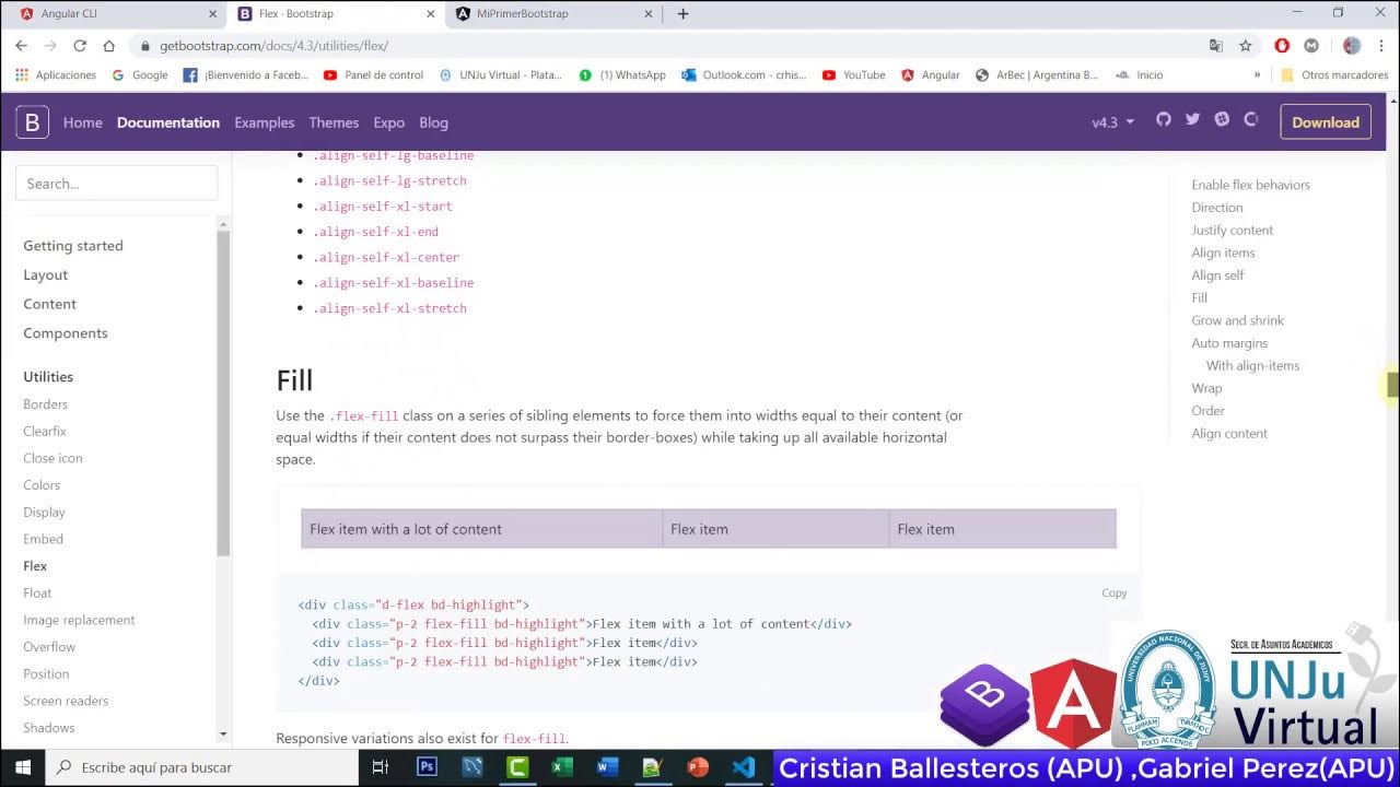 como usar Bootstrap y Sass UNJU VIRTUAL PARTE 4/6 - YouTube