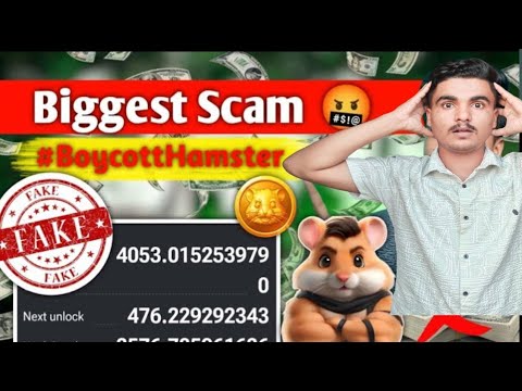 HAMSTER KOMBAT BIGGEST SCAM😡 | Hamster Kombat Airdrop | Hamster Kombat ...