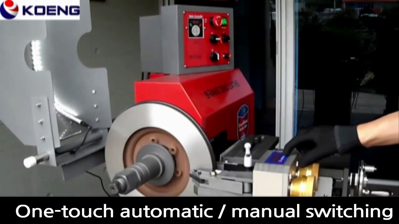 Brake Disc & Drum Lathe.KBL-9000LD. by KOENG CO., LTD. - YouTube
