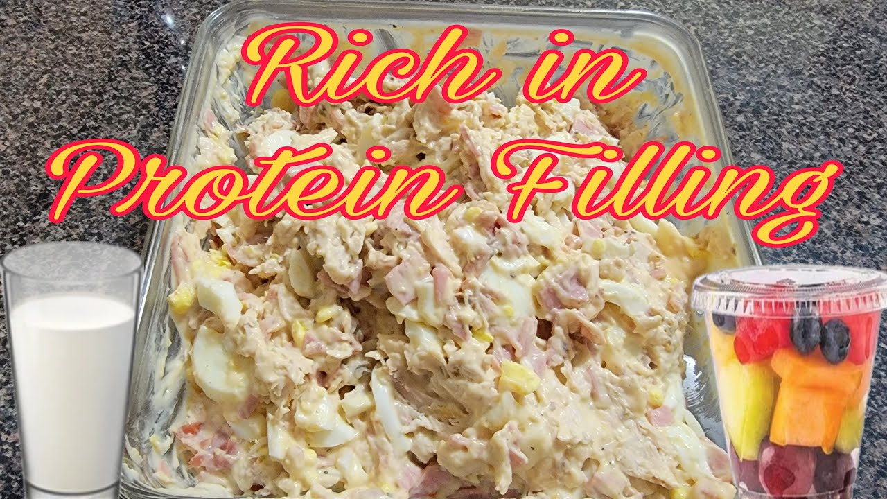VERY SATISFYING RICH IN PROTEIN FILLING - YouTube