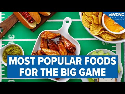 Here are the most popular foods for the big game by state - YouTube