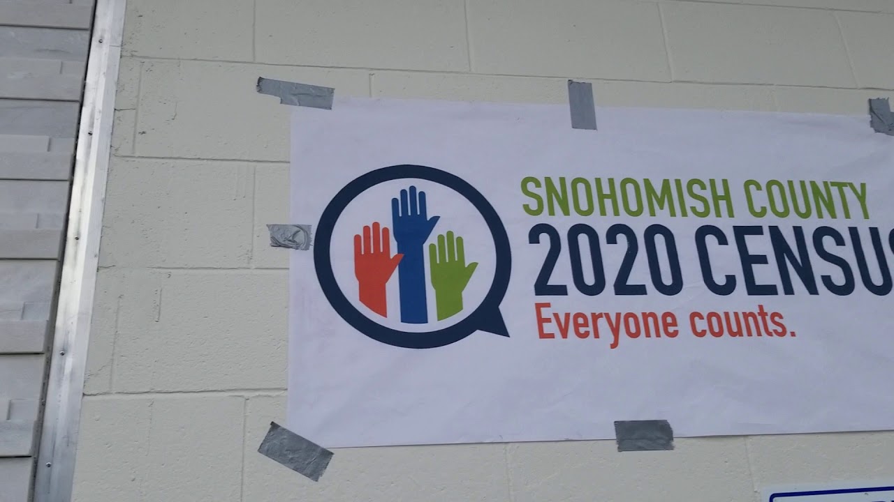 Census 2020 banner up and running at the grand opening of ICOPS - YouTube