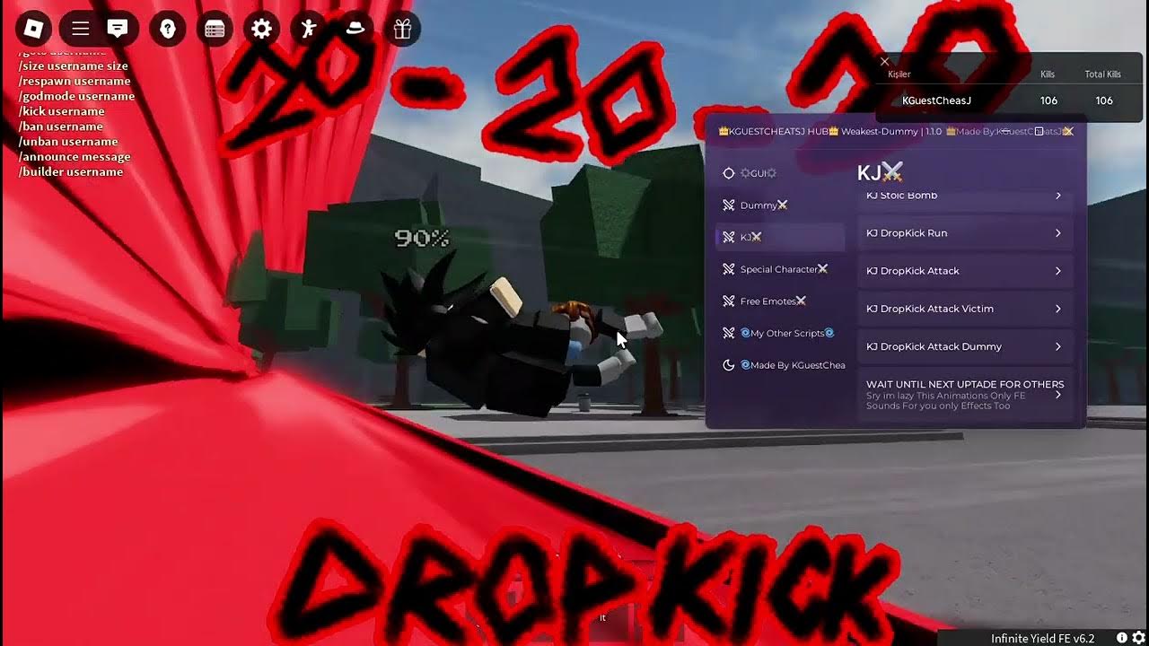 Roblox TSB Dummy Animations Script 3 - YouTube