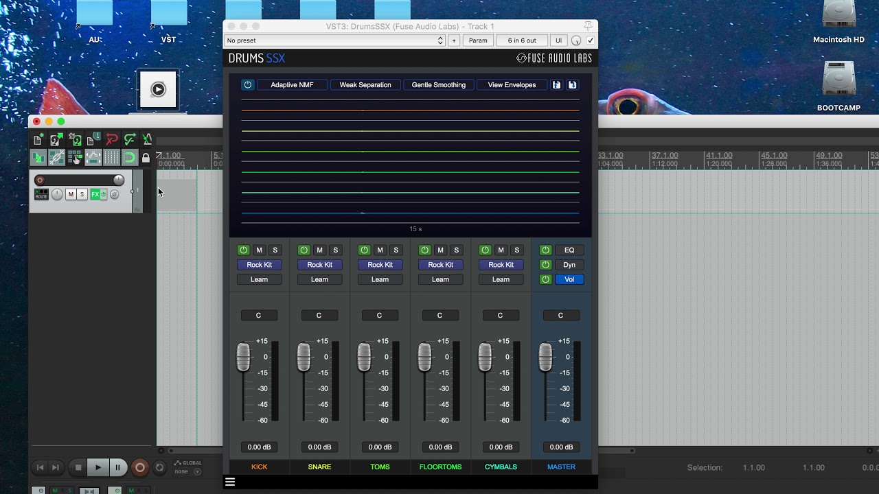 DrumsSSX multitrack export in REAPER - YouTube