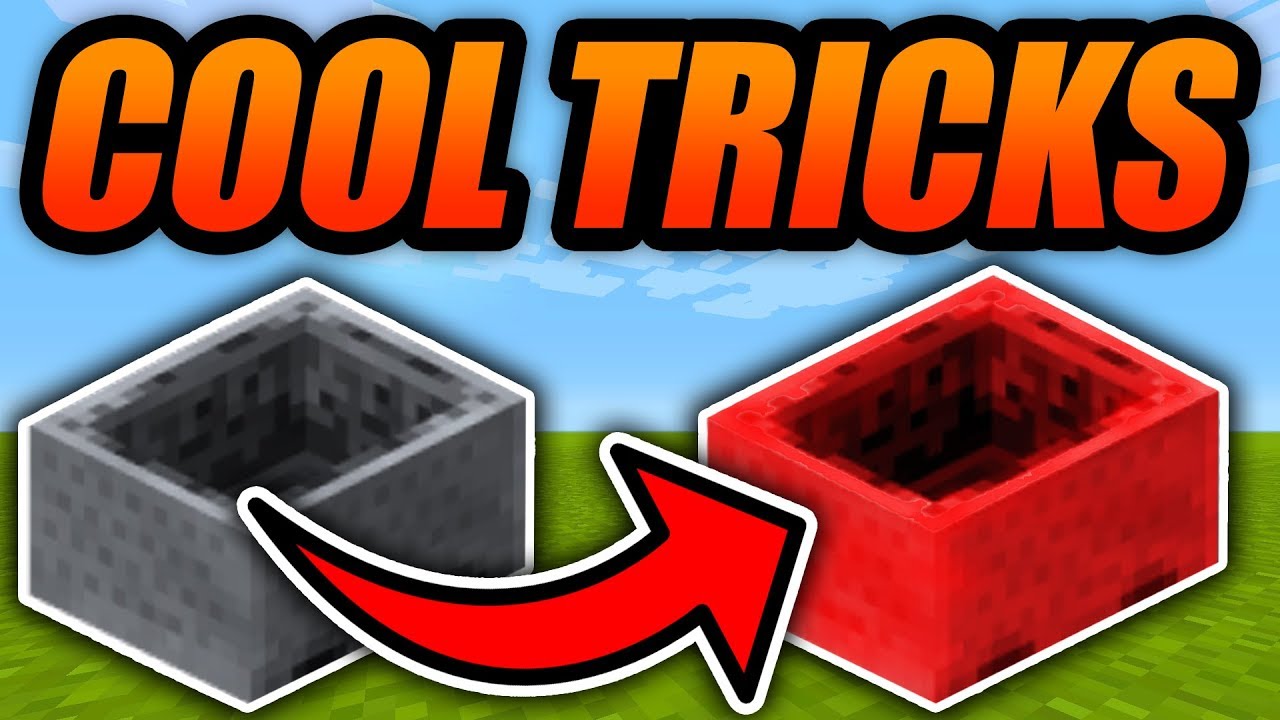 COOL TRICKS IN MINECRAFT!! - MINECRAFT CONSOLE TRICKS & TIPS!! - YouTube