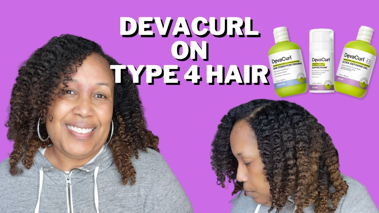 DevaCurl on Type 4 Hair (Fragrance Free).....These products might be ...