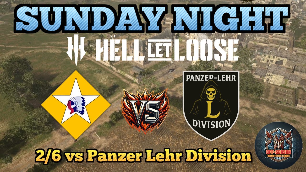 Hell Let Loose - 2/6 vs Panzer Lehr - SME - Hospice - OSCL- Competitive Console HLL - YouTube