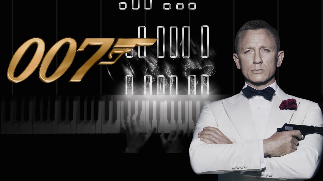 007 James Bond Theme Piano Cover | Hans Zimmer No Time To Die OST ...