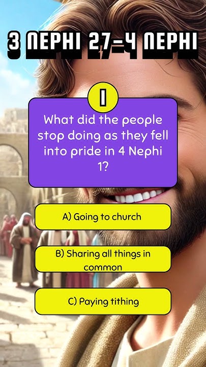 3 Nephi 27-4 Nephi Quiz Part 2 - YouTube