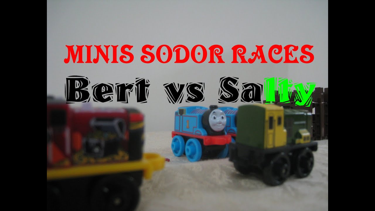 MINIS Sodor Races: Bert vs Salty Round 2 - YouTube