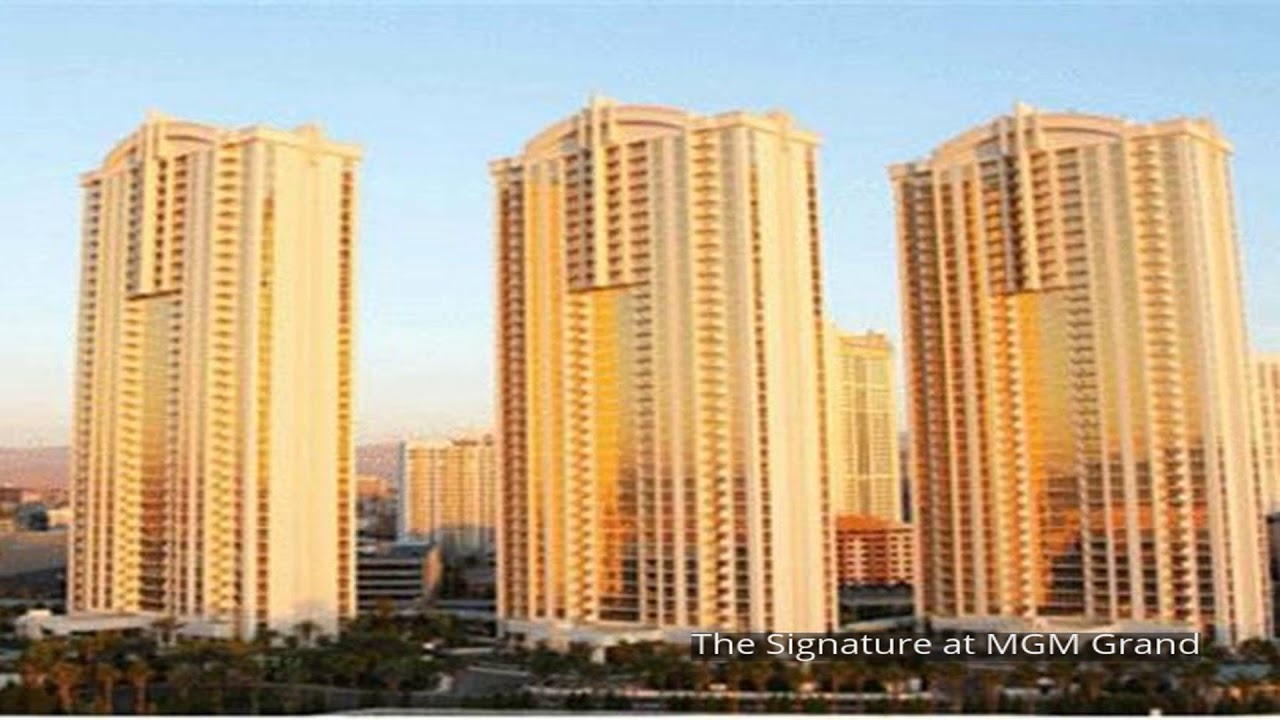 The Signature at MGM Grand - YouTube