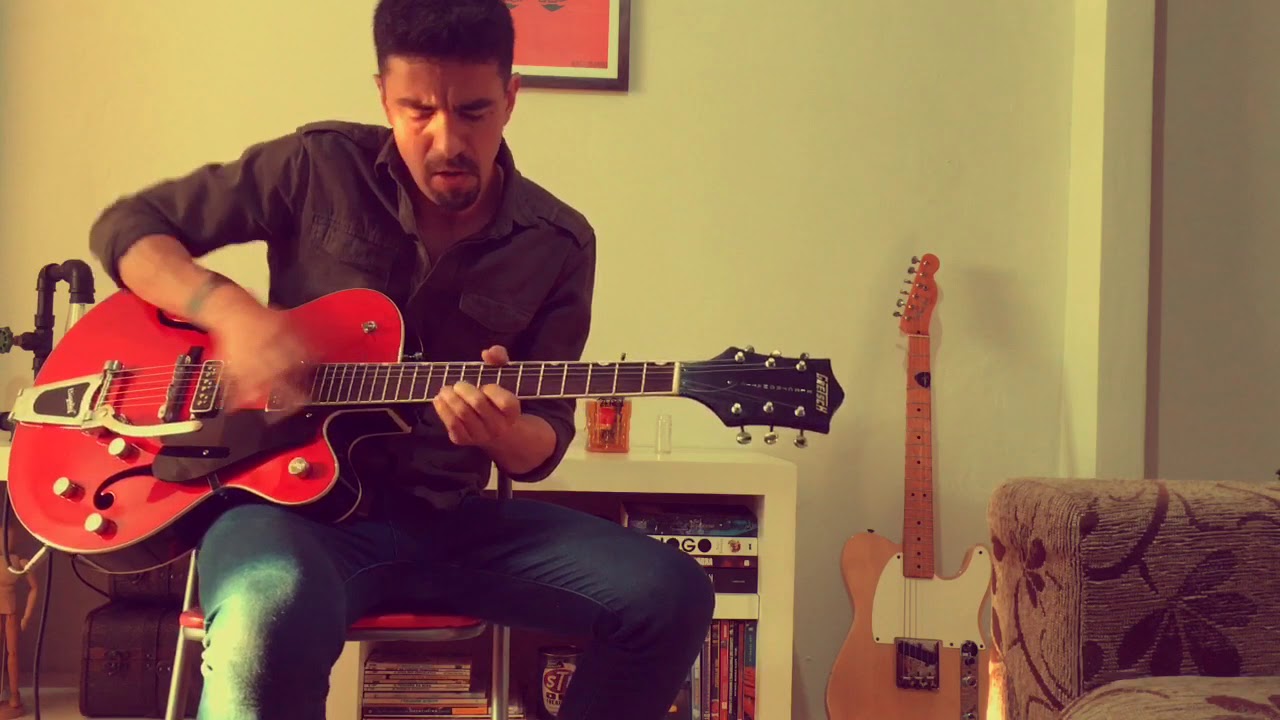 Sleepwalk (Gretsch G5129) - YouTube