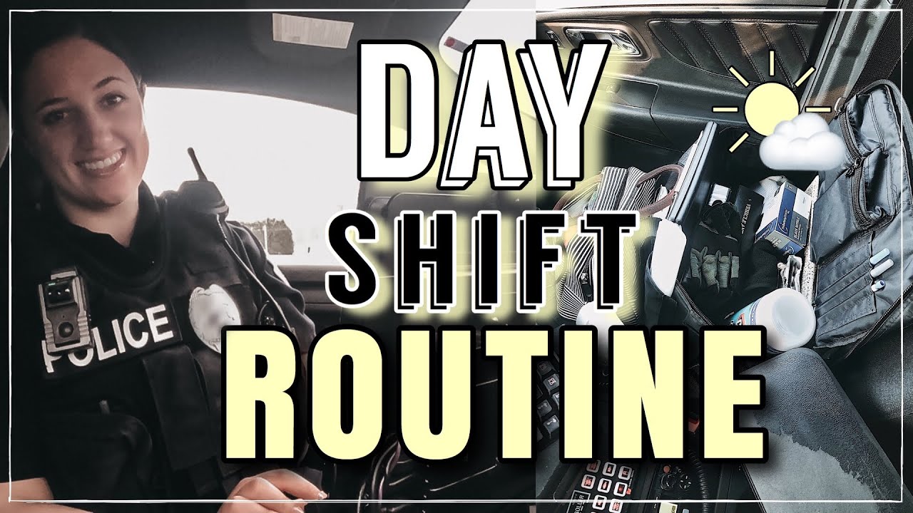 DAY SHIFT POLICE OFFICER ROUTINE | PATROL CAR TOUR | Stefanie Rose ...
