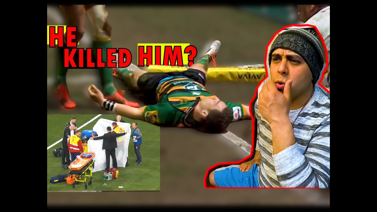 U.S. Soldier Reaction : SCARY! 15 Times Rugby Players Almost Died ...