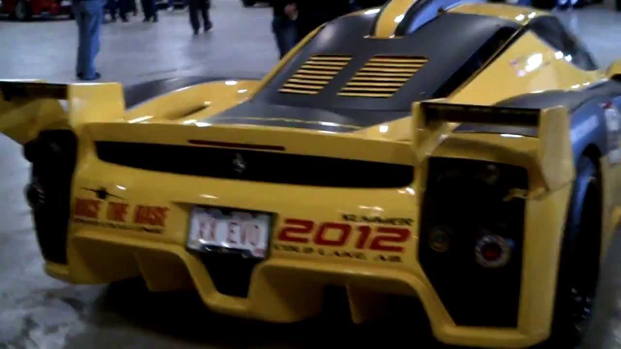 Edo Competition Ferrari Enzo! Start up and Walk Around! One of the ...