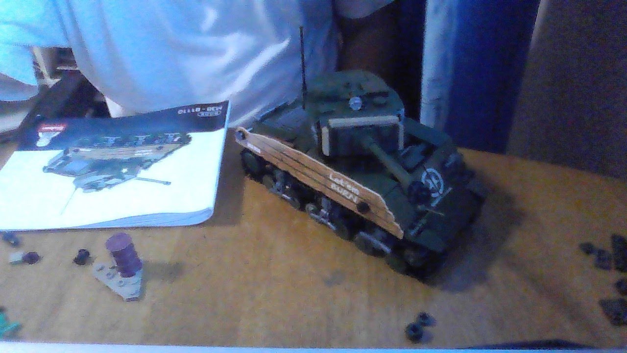 Building the M38 Brand "Lego" M4A3E8 Easy 8 - YouTube