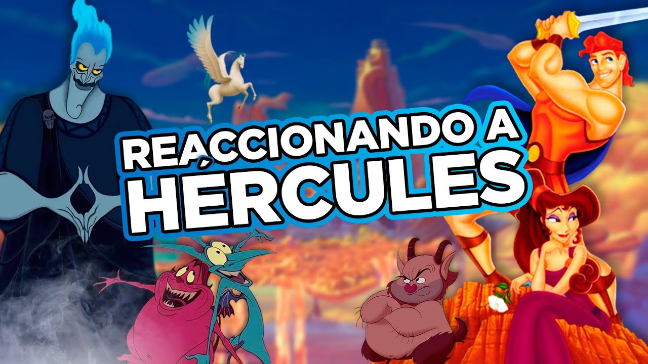 Reaccionando | Canciones de Hércules de Disney en castellano - YouTube