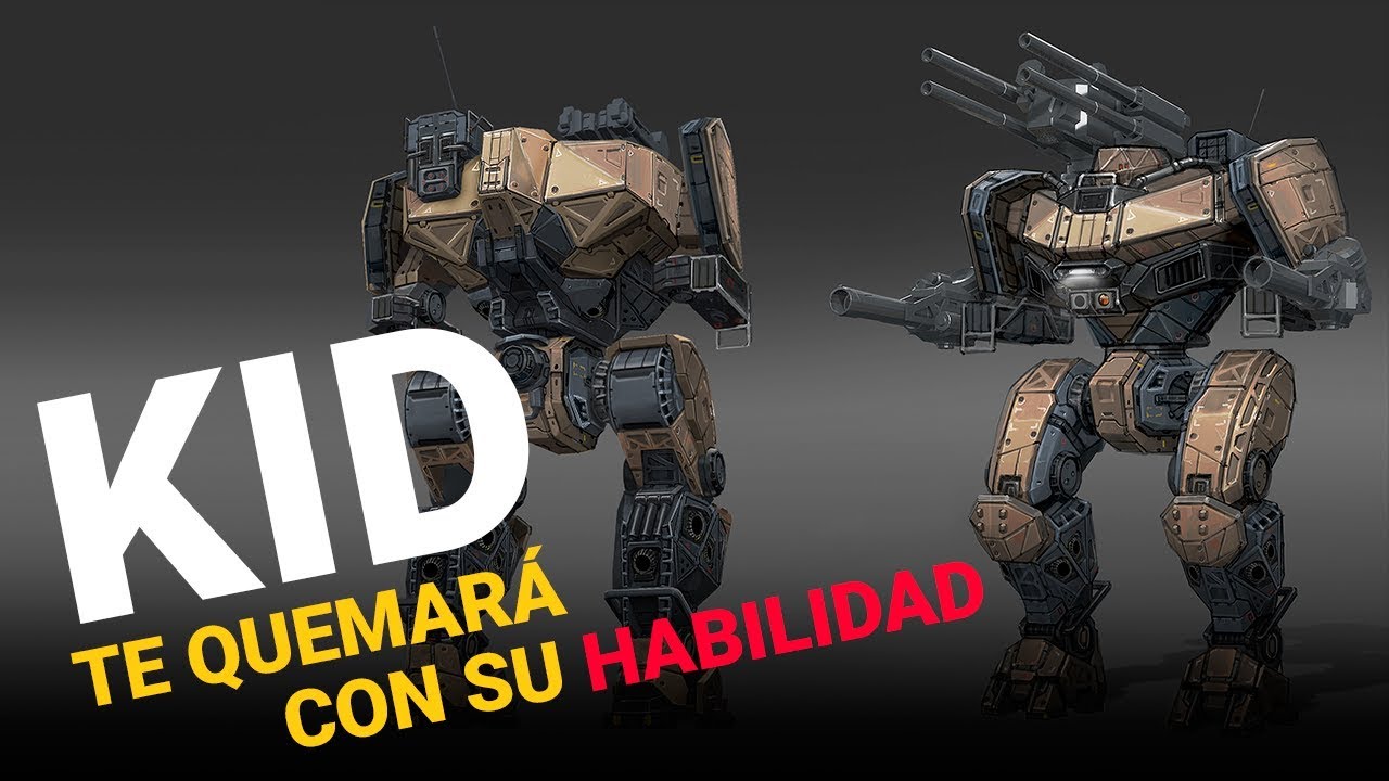 Titan kid y hangar nuevo - Test server - War Robots en español 2019 ...