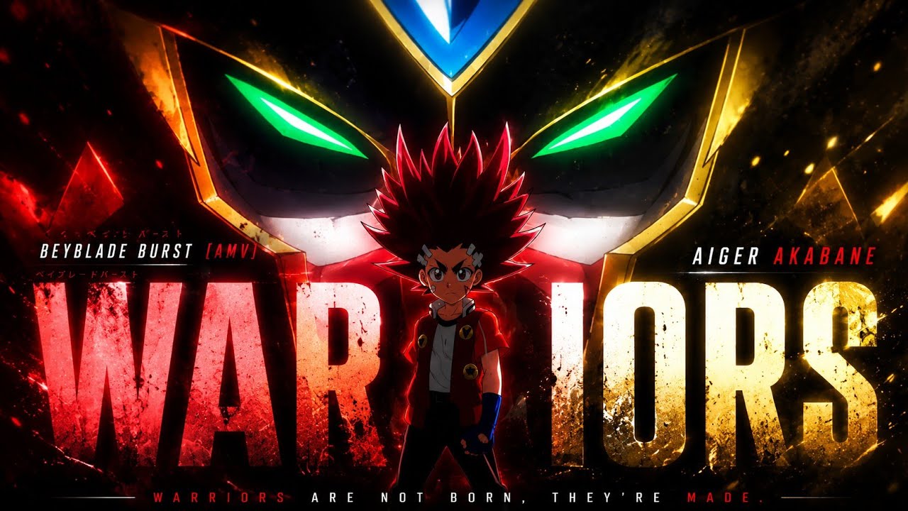 Beyblade Burst ⌜AMV⌟ Aiger Akabane - Warriors - YouTube