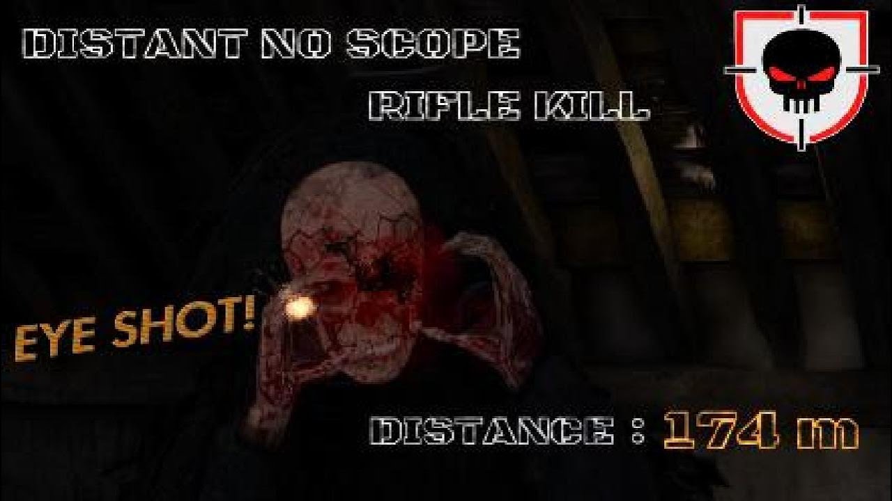 Sniper Elite 5 : Distant No Scope Rifle kill PS5 4K - YouTube