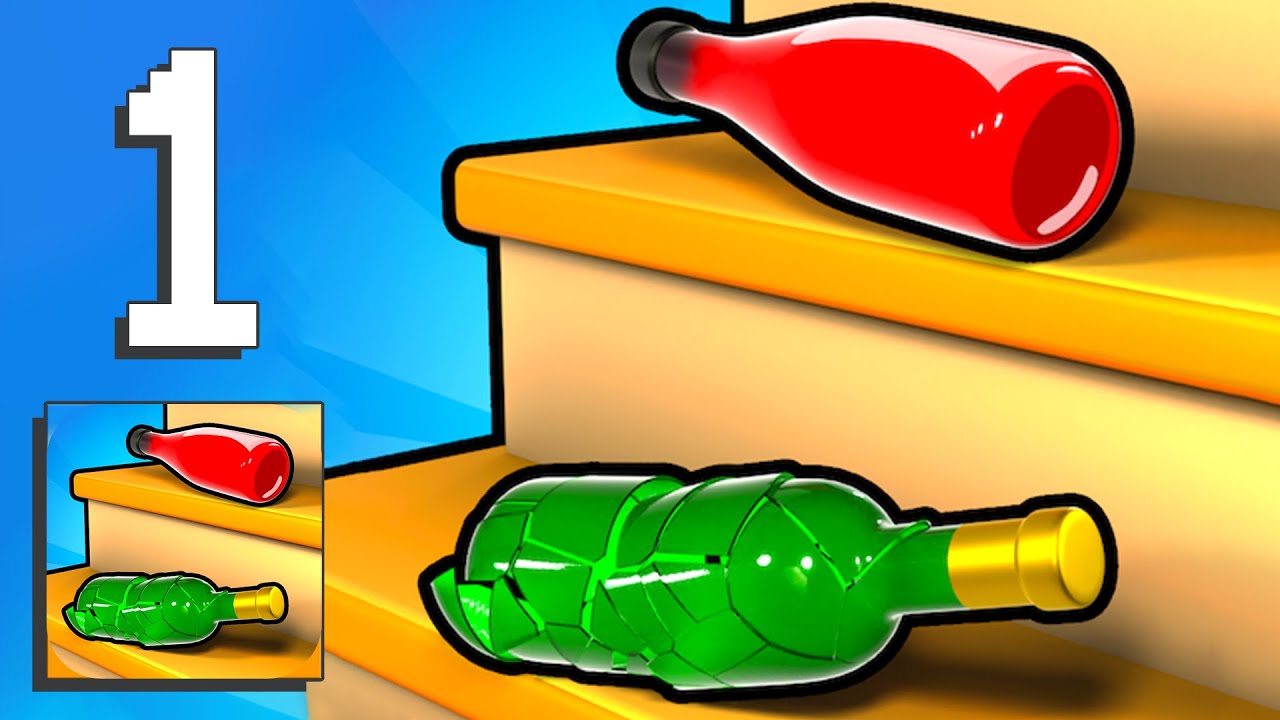 Bottle Break Challenge Game - YouTube