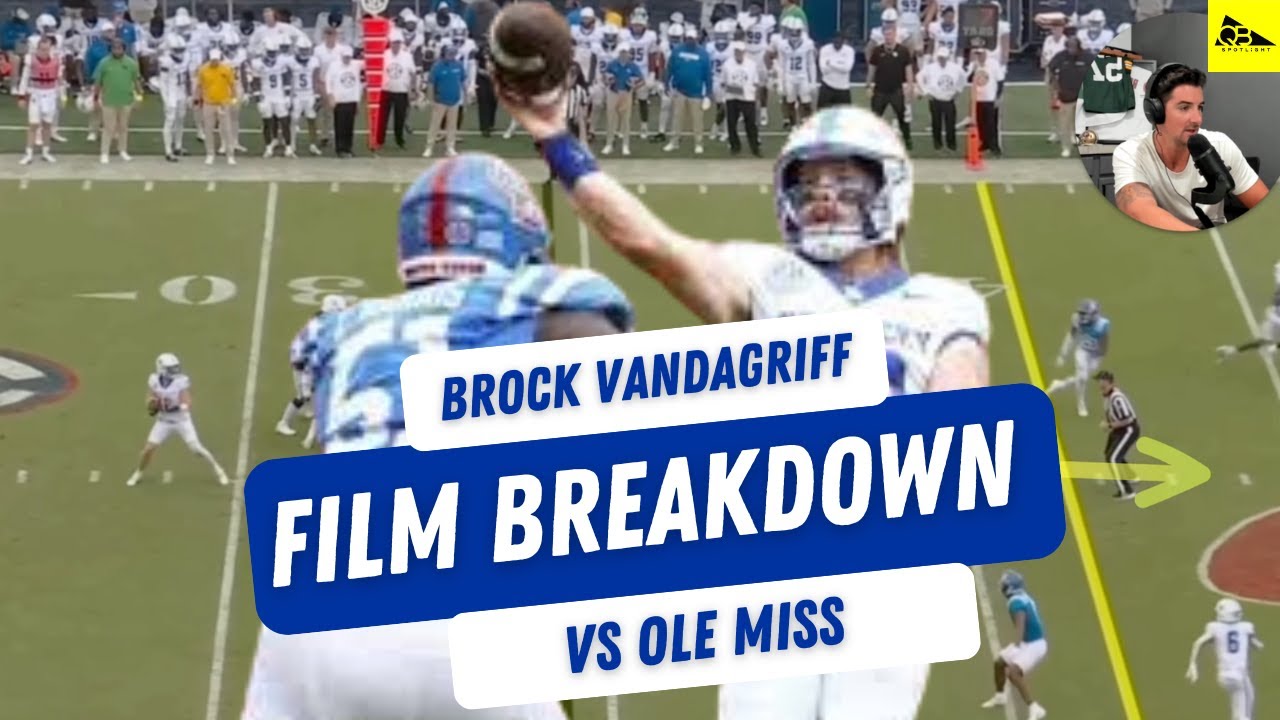 Kentucky Football: Brock Vandagriff's BEST Throws vs Ole Miss & Film ...