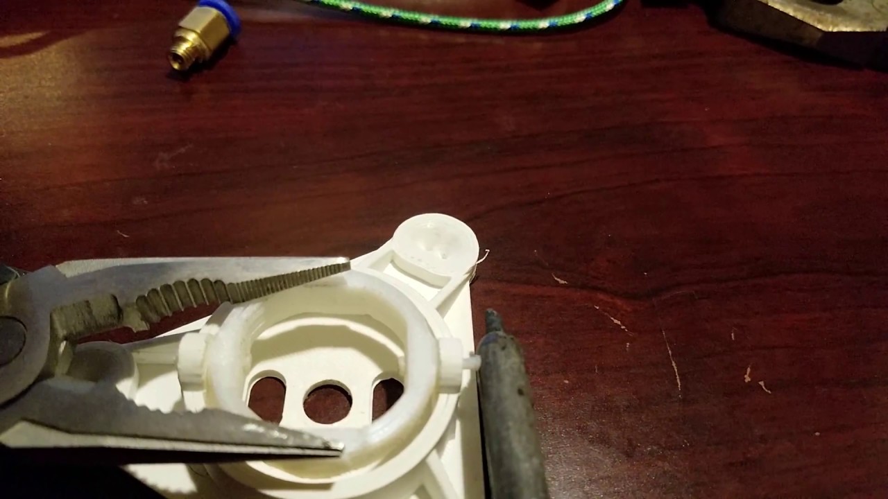 Arcus 3D C1 - Making a filament hinge - YouTube