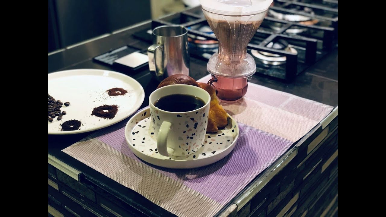 Extracción de café con V60 Clever - YouTube