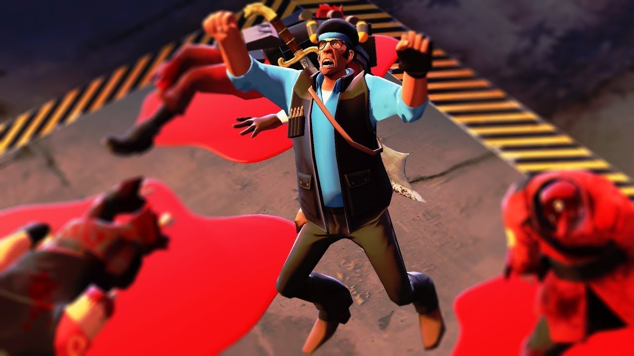 TF2 FF2 rage sinper (piss cakehole skin) but its on chaos round - YouTube