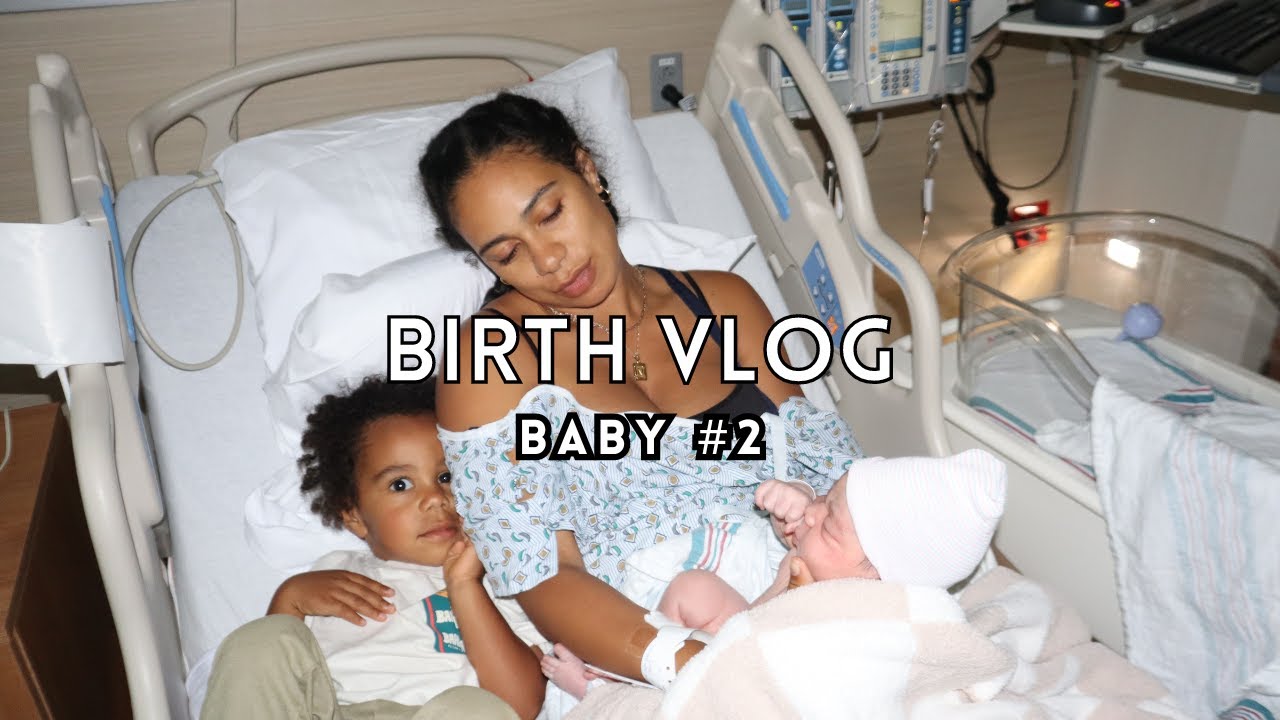 Birth Vlog | Our Second Baby | NICU Stay - YouTube