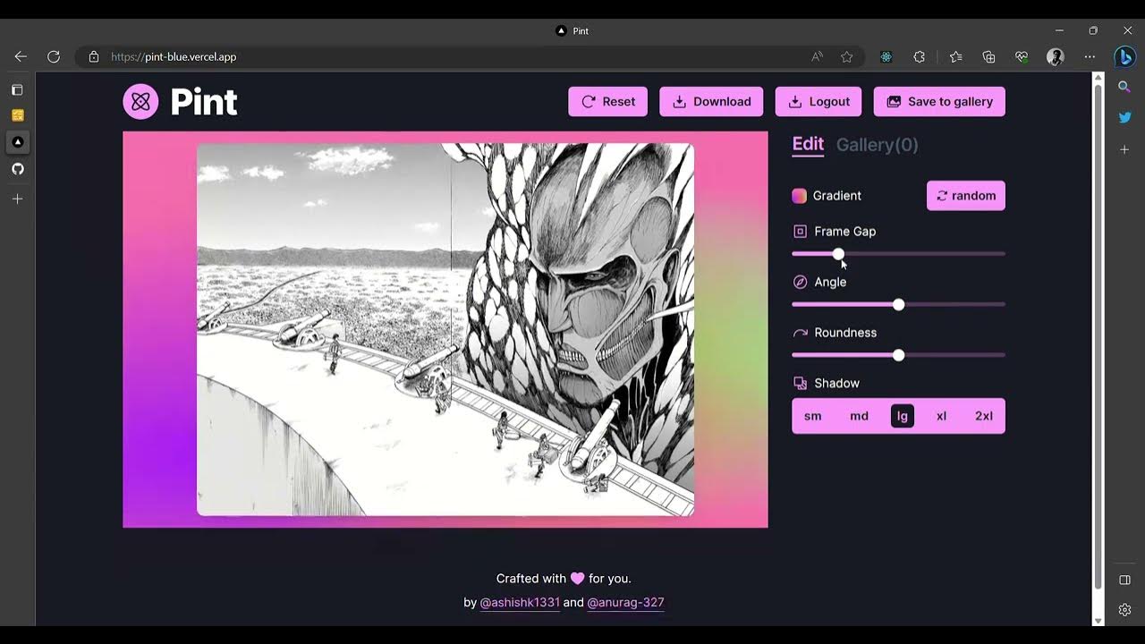 Pint: Appwrite Hashnode Hackathon - YouTube
