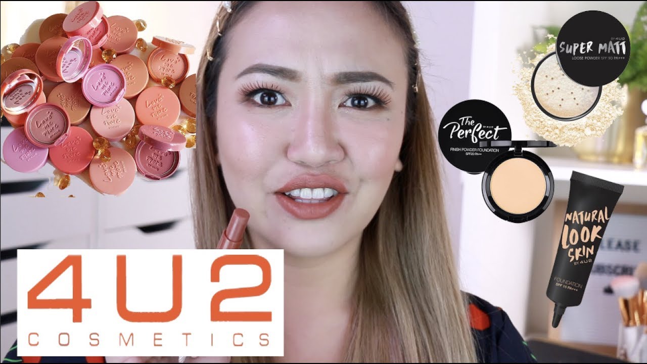 SUBUKANNE NATIN ANG 4U2 COSMETICS.. - YouTube