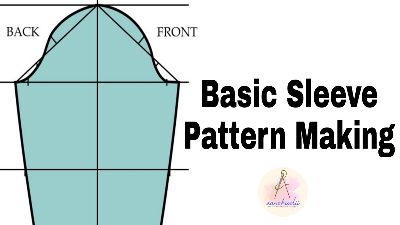 Basic Sleeve Cutting|| Basic Sleeve Pattern - YouTube
