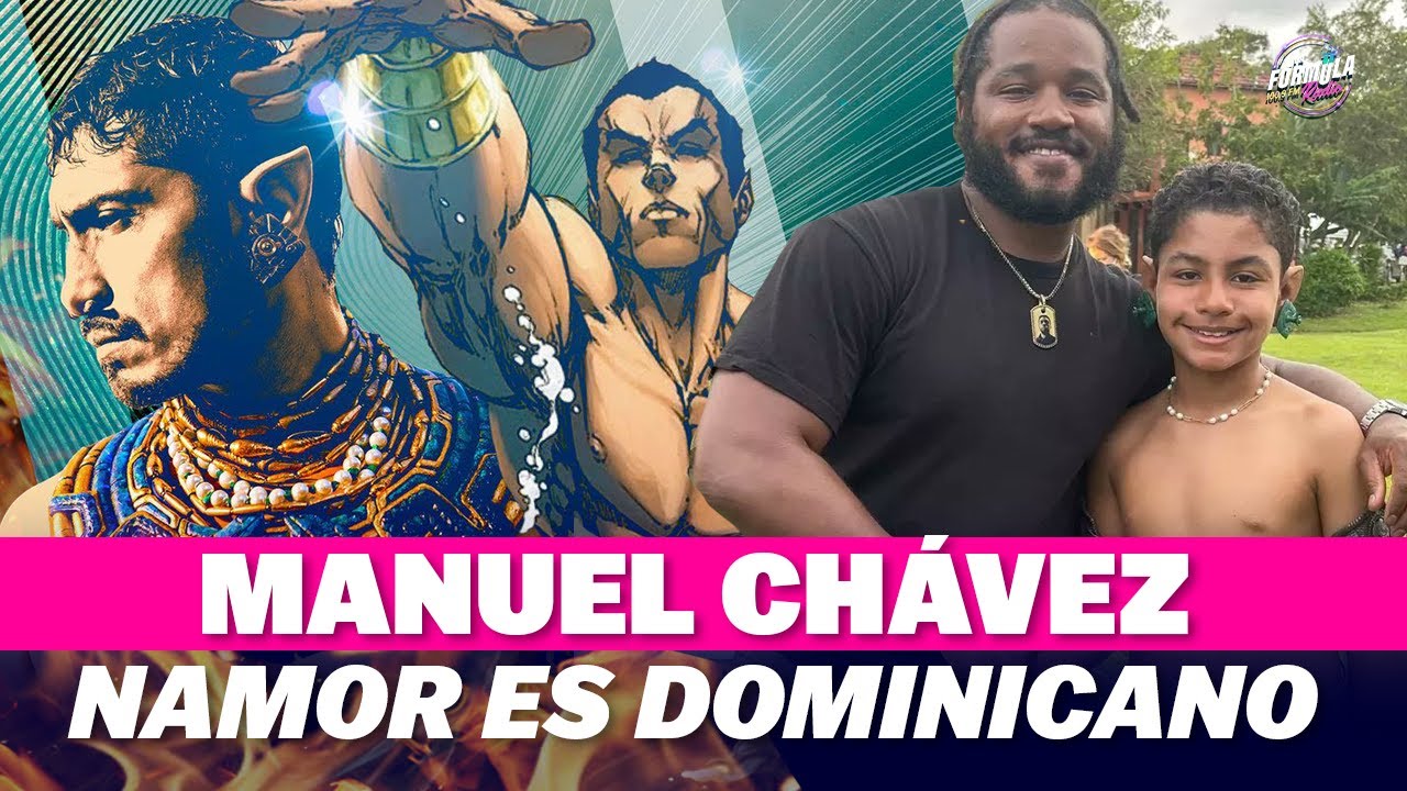 Manuel Chávez joven dominicano que interpretó a Namor en Black Panther: Wakanda Forever - YouTube