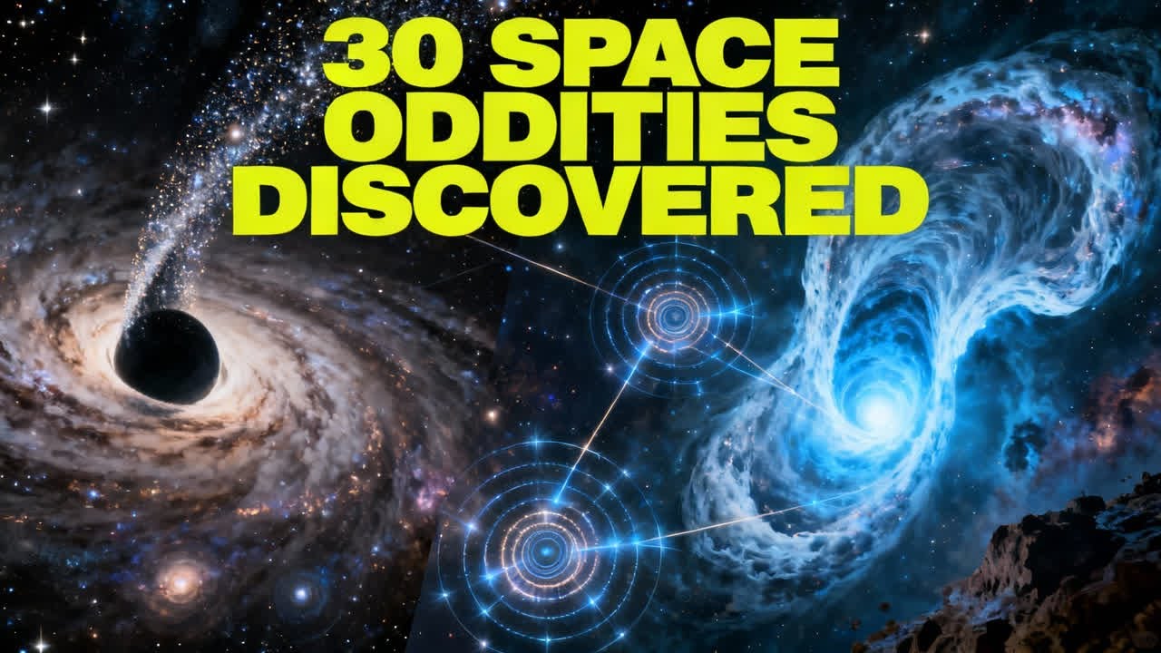 30 Newly Discovered Space Oddities - Unveiling Strange Structures And ...