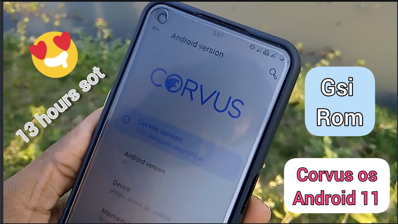 Official Corvus Os Gsi Rom Full Review | Corvus Os Android 11 for ...
