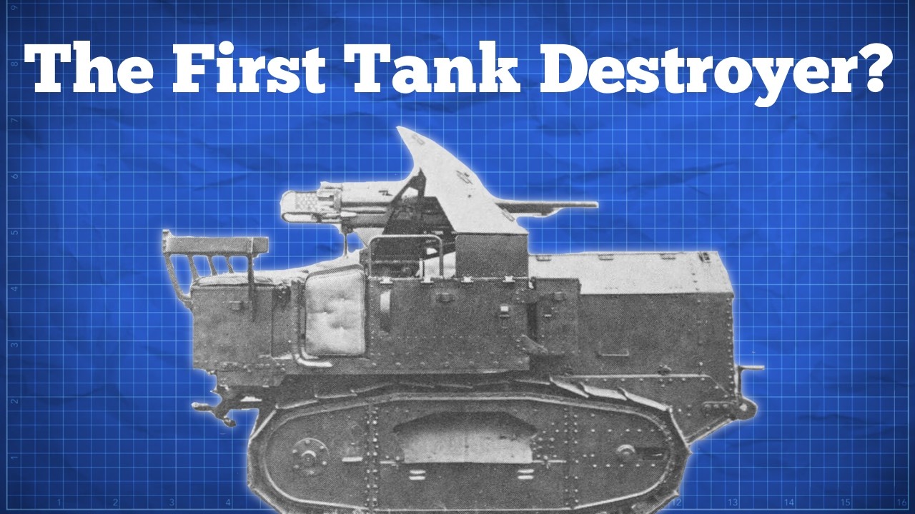 What was the First Tank Destroyer? - YouTube