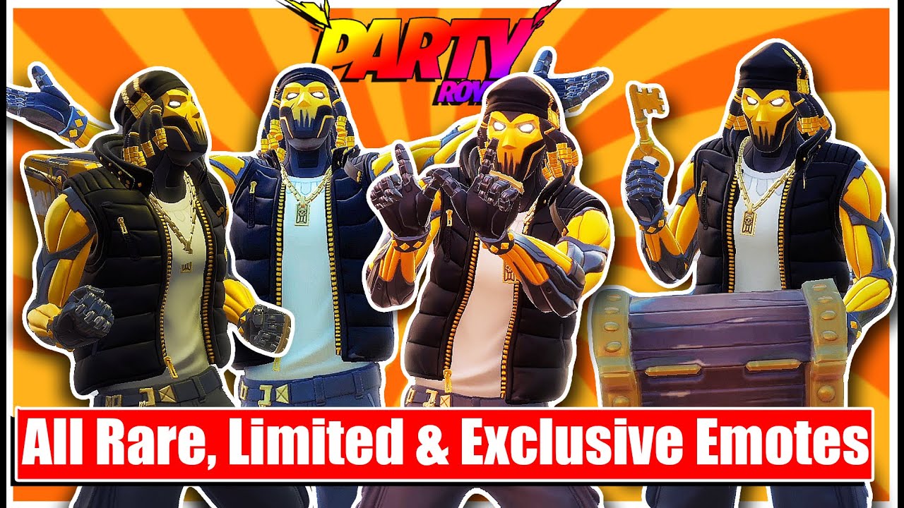 All Fortnite OG, Rare & Exclusive Emotes For Free - OG Emotes Are ...