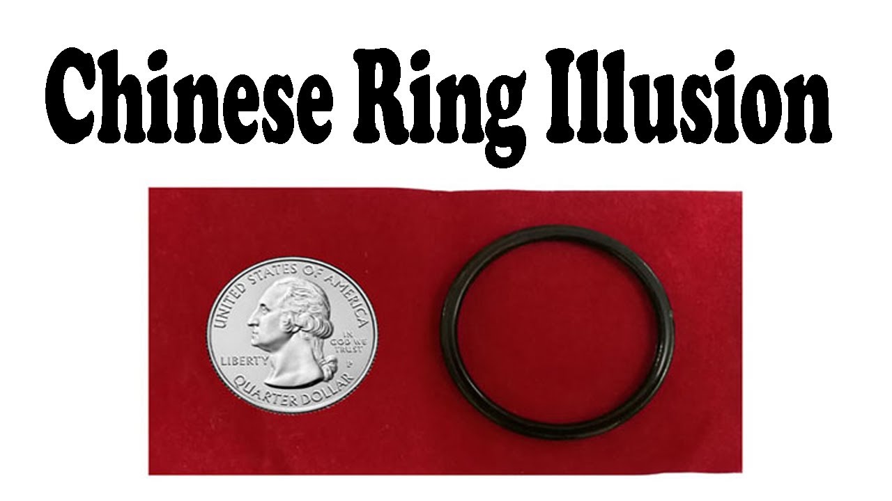 Chinese Ring Illusion - YouTube