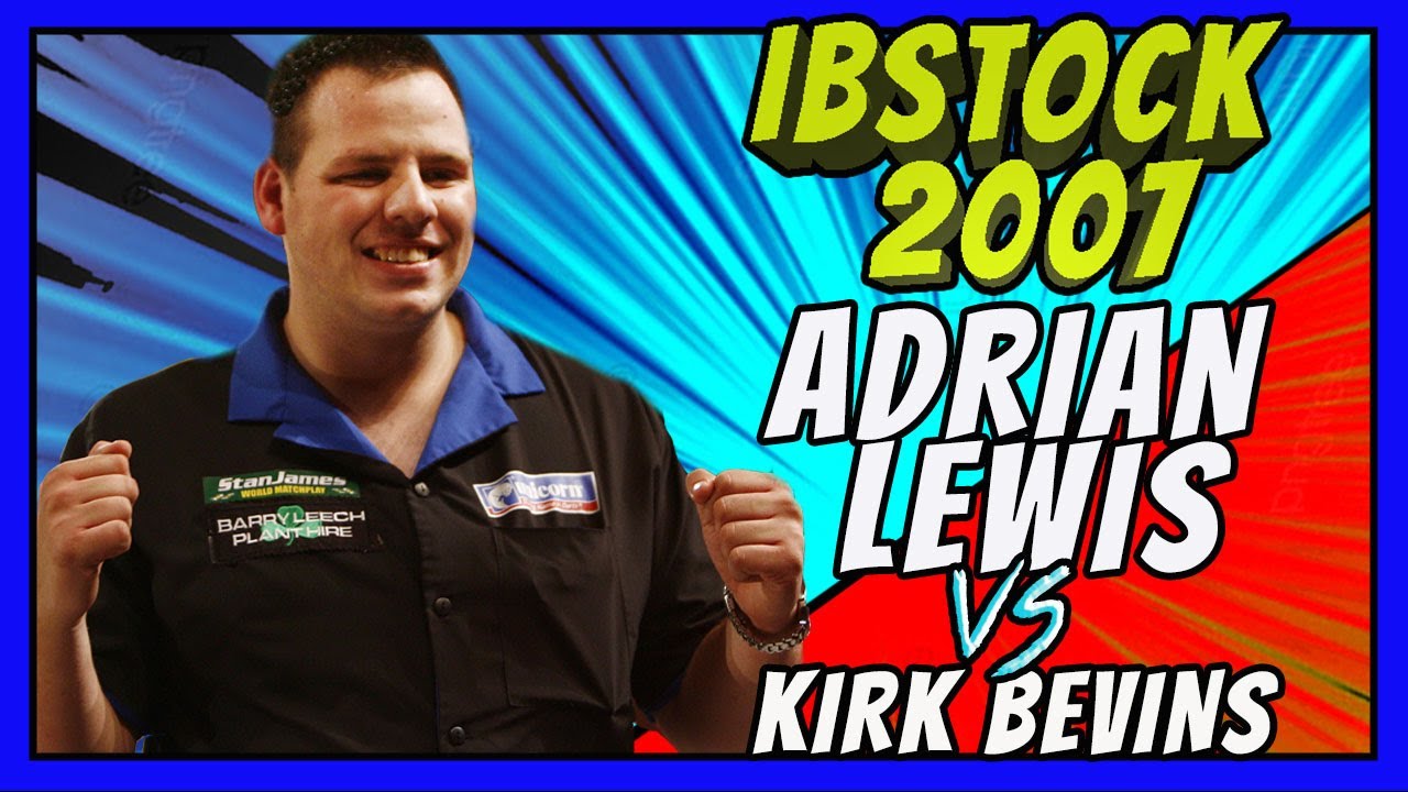 FREE DARTS | FULL MATCH Jackpot Adrian Lewis Vs Kirk Bevins: Ibstock ...