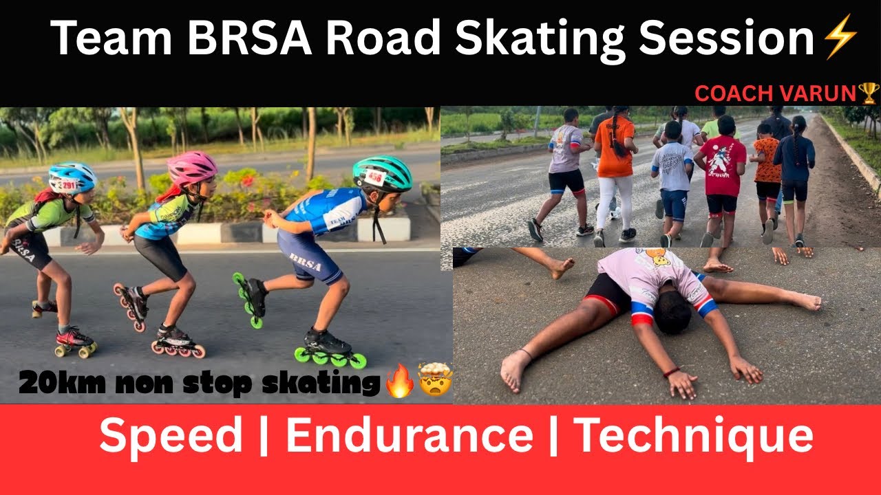 Speed Skating Training | Road Practice | Team BRSA Vijayawada ...