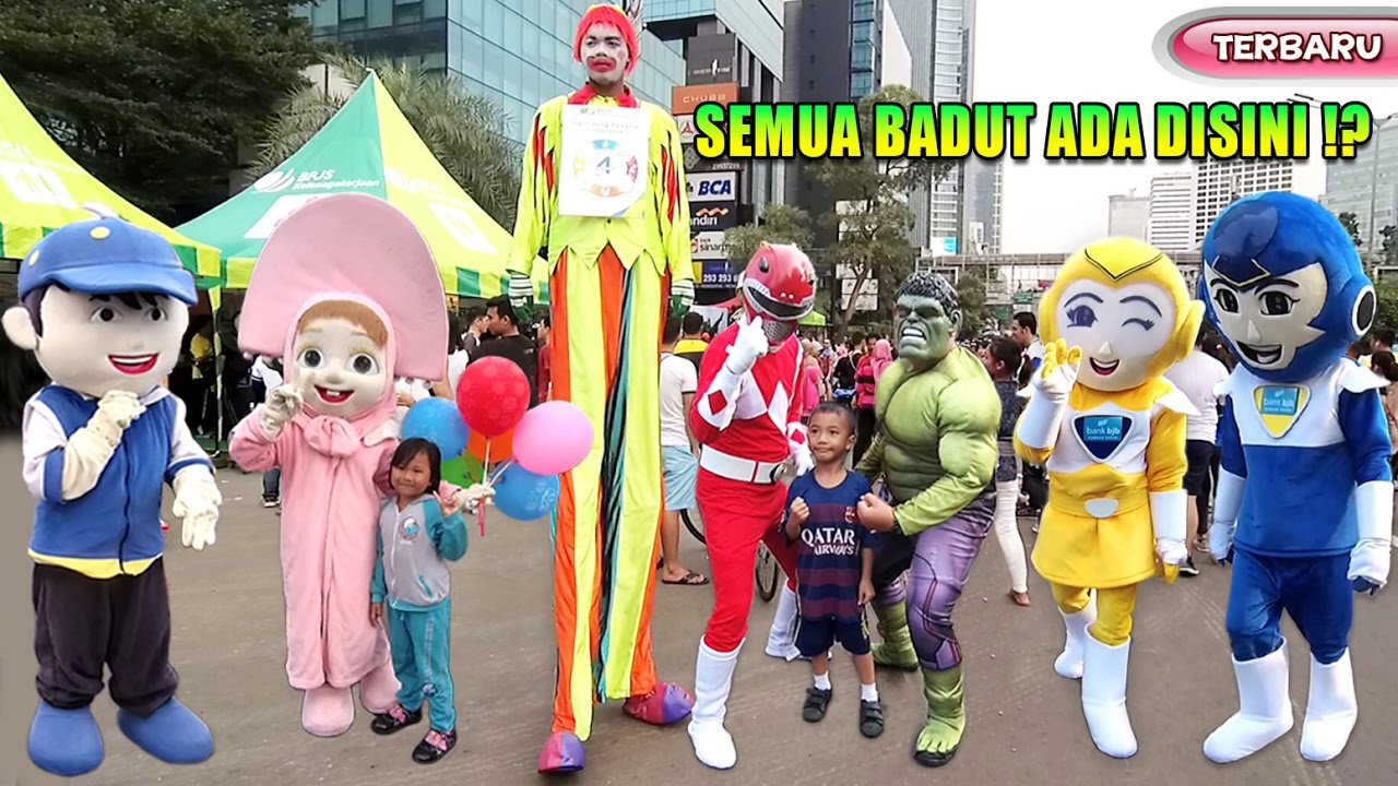 Semua Badut Ada di Sini !? - Kumpulan Video Badut-badut CFD Bundaran HI ...