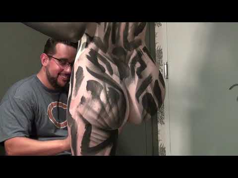 Body Painting Scar Behind the Scenes (artistic nudity/documentary)
