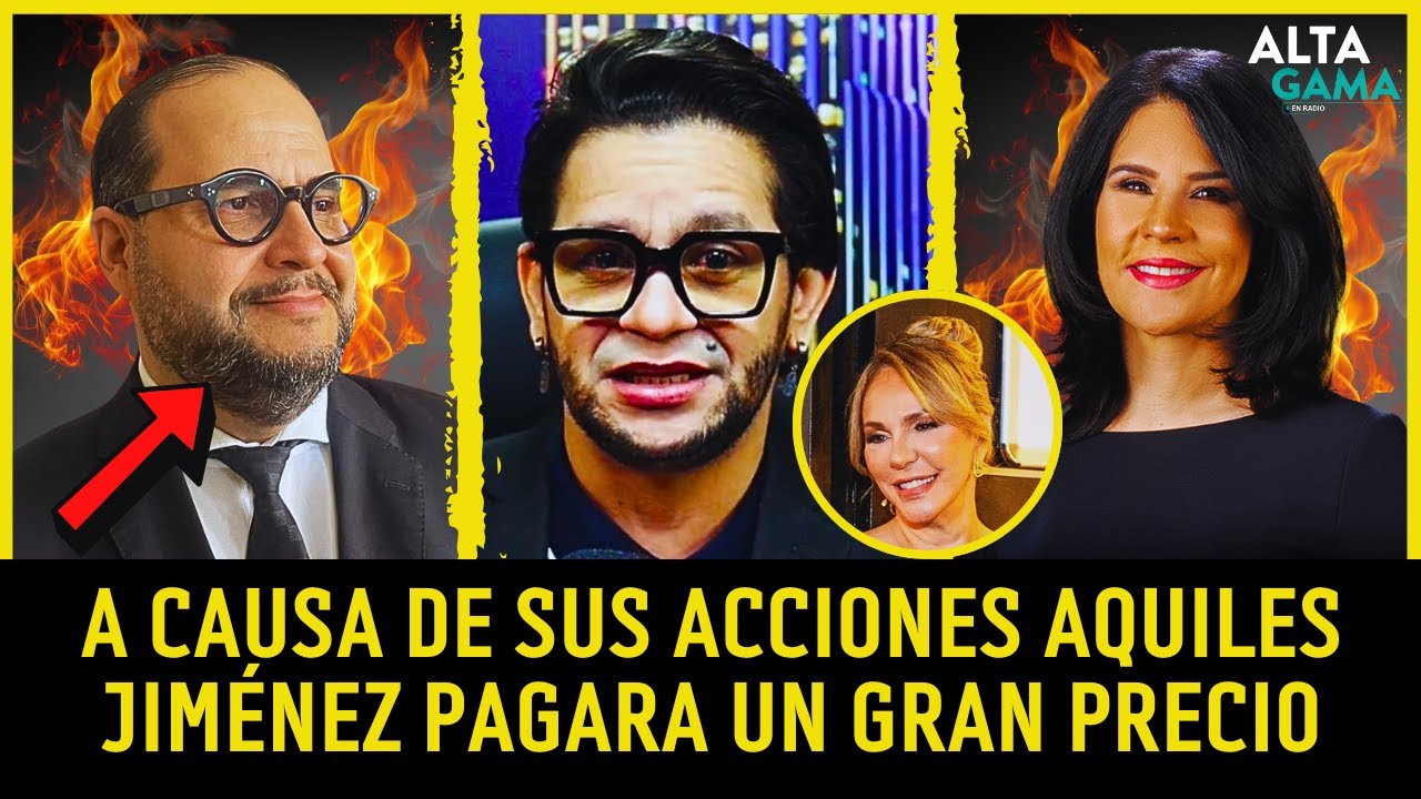 🔴ESTO FUE LO QUE DIJO AQUILES QUE ENFURECIÓ A ALICIA ORTEGA Y A ...