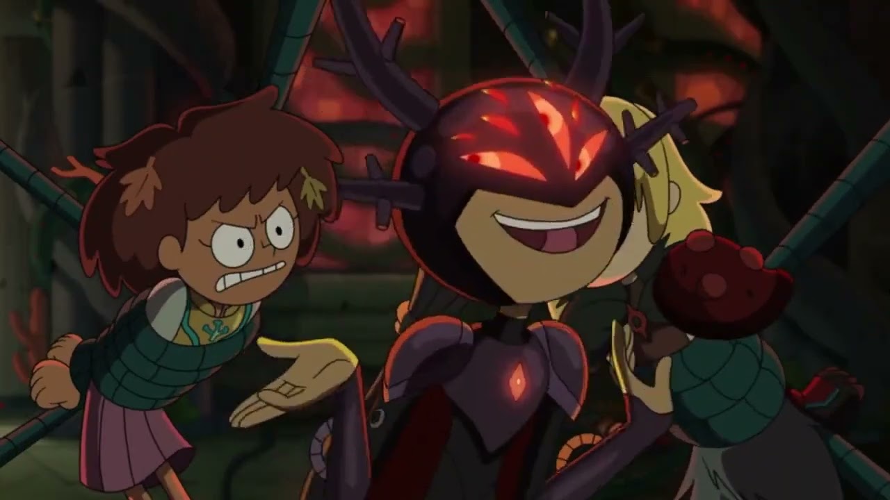 Darcy is revealed to Anne Sasha - Amphibia - YouTube