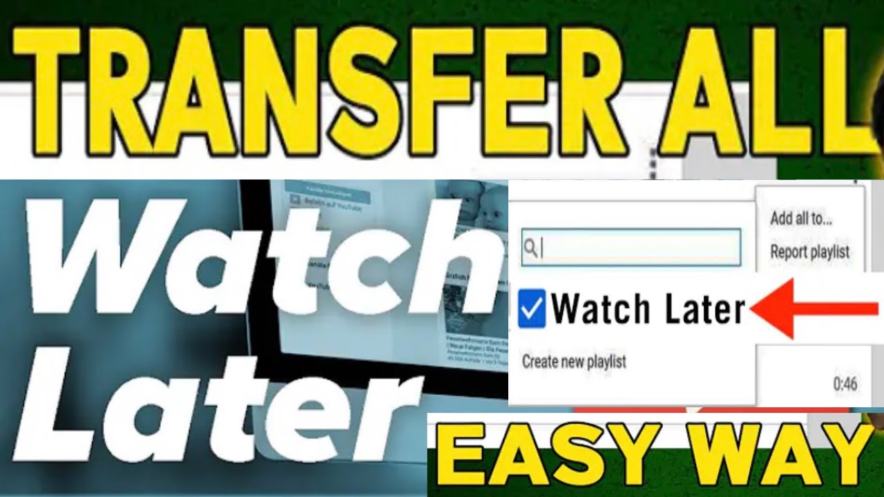 PAANO MAG SAVE NG WHOLE PLAYLIST SA WATCH LATER in just 3min (BASIC ...