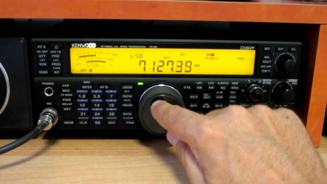 Kenwood TS-590, OCFD "windom antenna" FD3+80m - YouTube