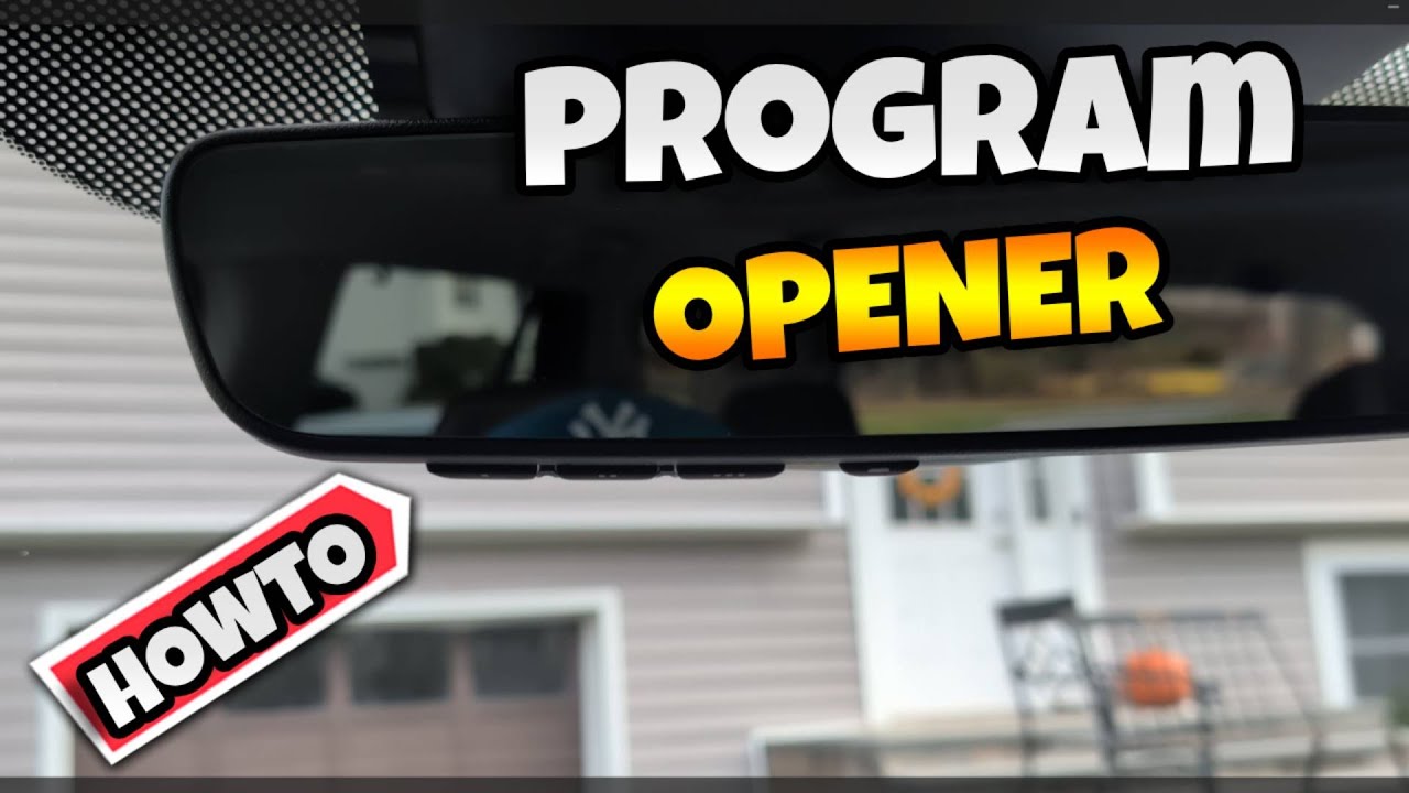 How to Program a HomeLink Mirror - Honda Pilot (2023 2024 2025) - YouTube