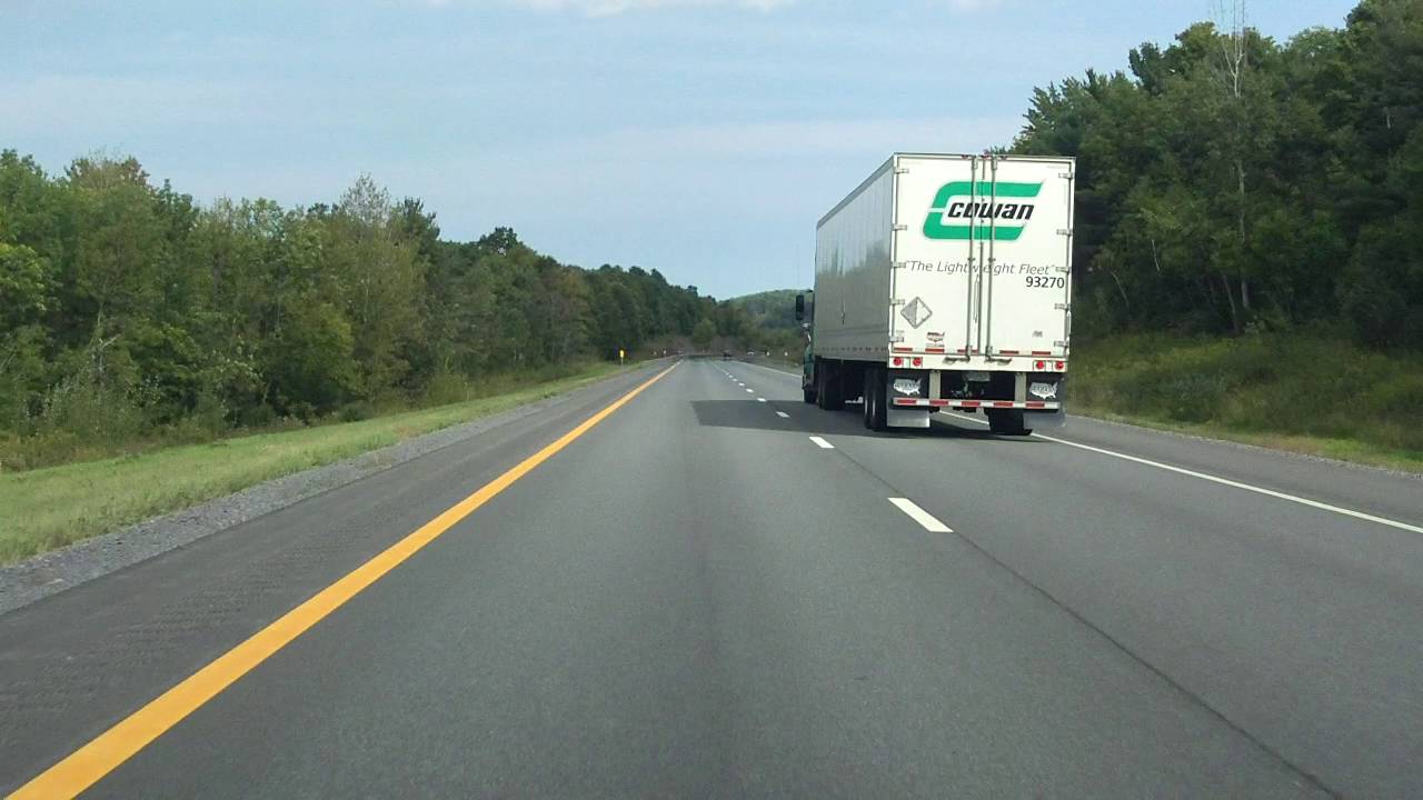 Interstate 88 (Exits 23 to 24) eastbound - YouTube