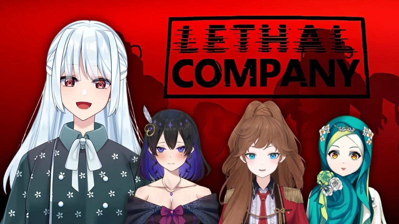 [LETHAL COMPANY] Four brave girls hunting the treasures, let's go! - YouTube